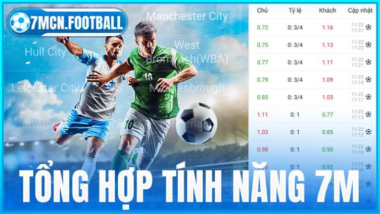 7m - Tỷ số trực tuyến 7m cn - Kqbd, tỷ lệ bóng đá nhanh & chuẩn